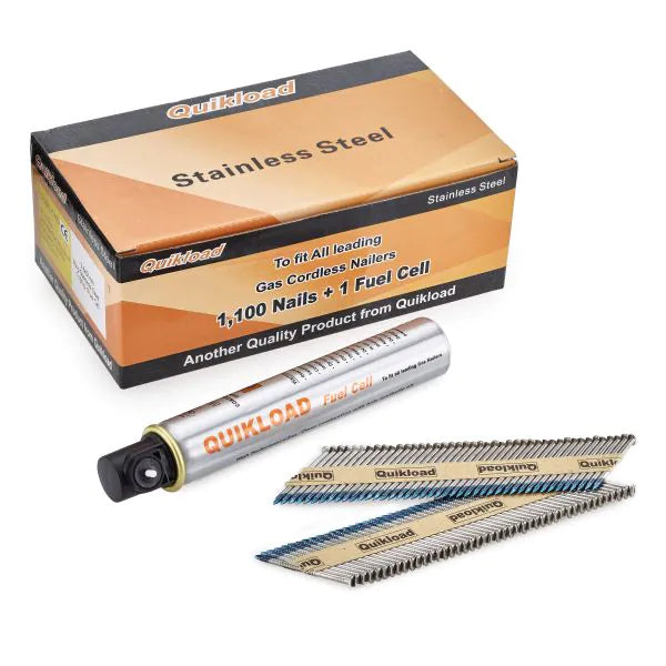 Cedral Plank - Cedral Fixings - Quikload Stainless Steel Nails + Fuel ...
