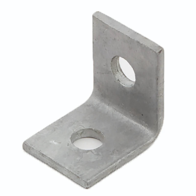 Channel Support Bracket 90° Internal 1 Hole 1 Hole Hot Dipped Galvanis ...