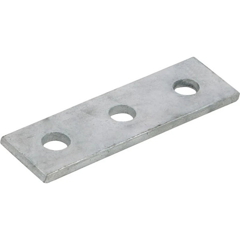 Channel Support Bracket Flat Straight 3 Hole Hot Dipped Galvanised [Pa ...