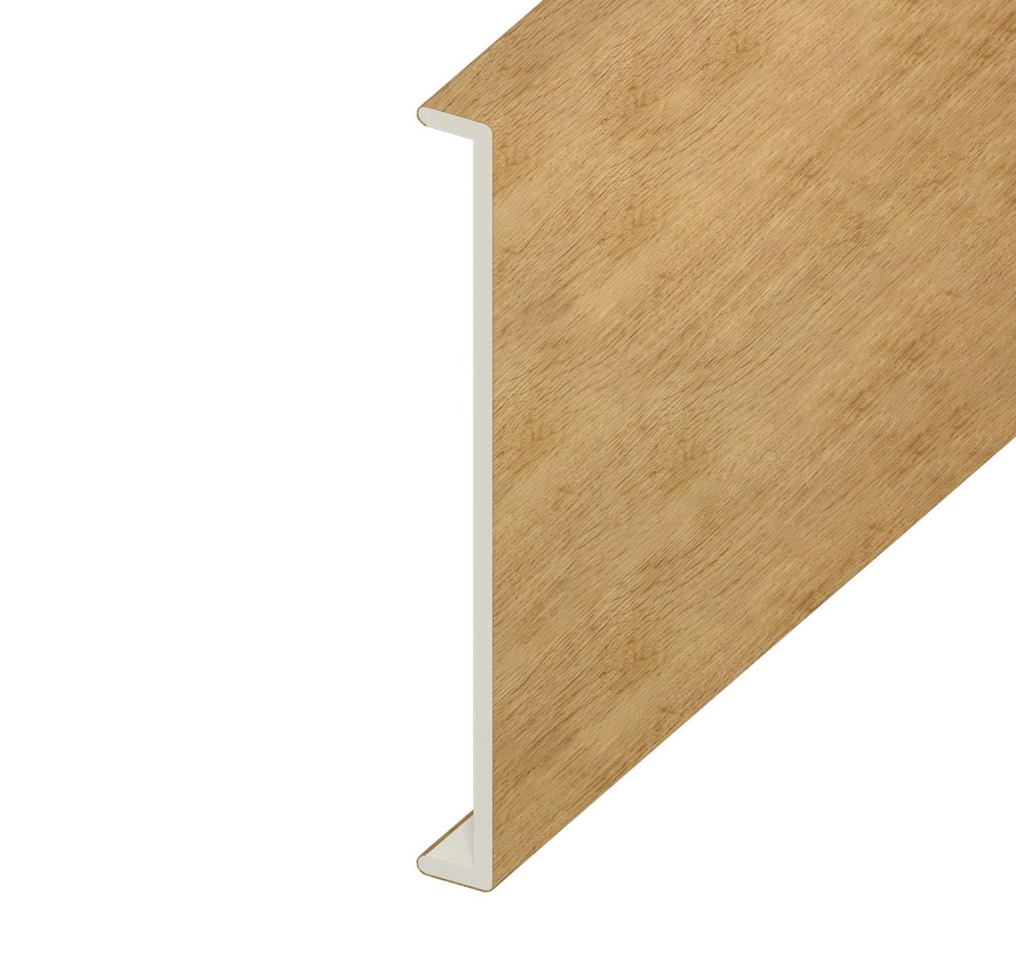 Irish Oak Woodgrain Double Capping Board (5m length) — Trade Superstore ...