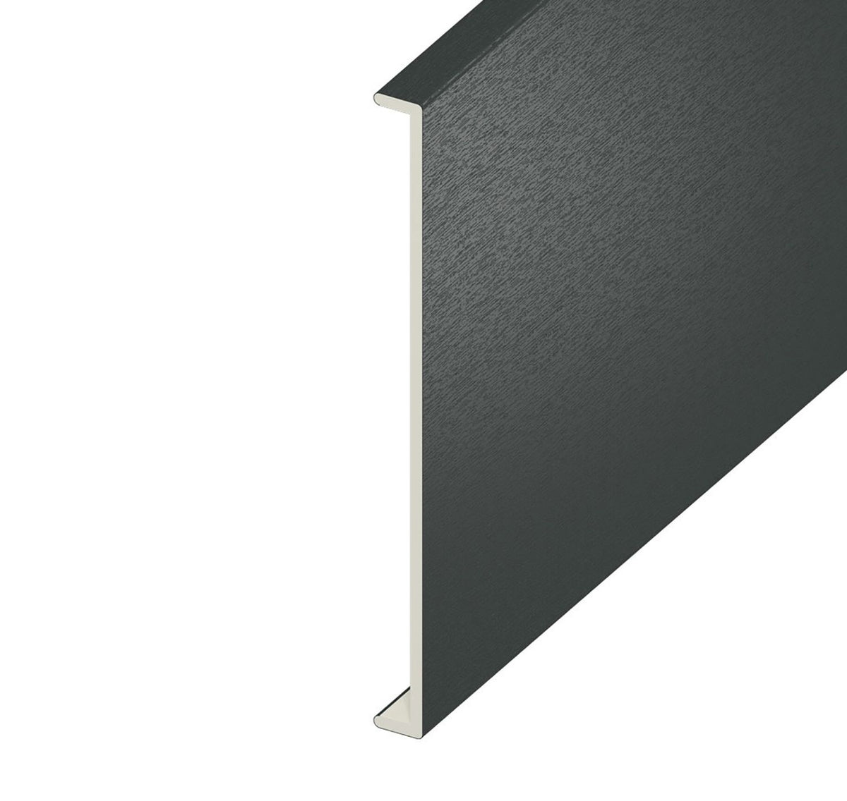 Anthracite Grey Woodgrain Double Capping Board (5m length) — Trade ...