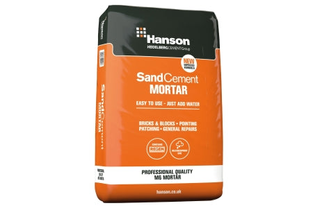 Hanson Maxipack Sand/Cement Mortar in Plastic Bag 20kg — Trade ...