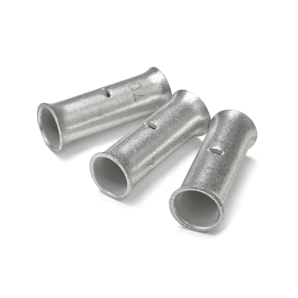 Tubular Copper Splice Connectors for 70mm² - 95mm² Cable Size - Pack o ...