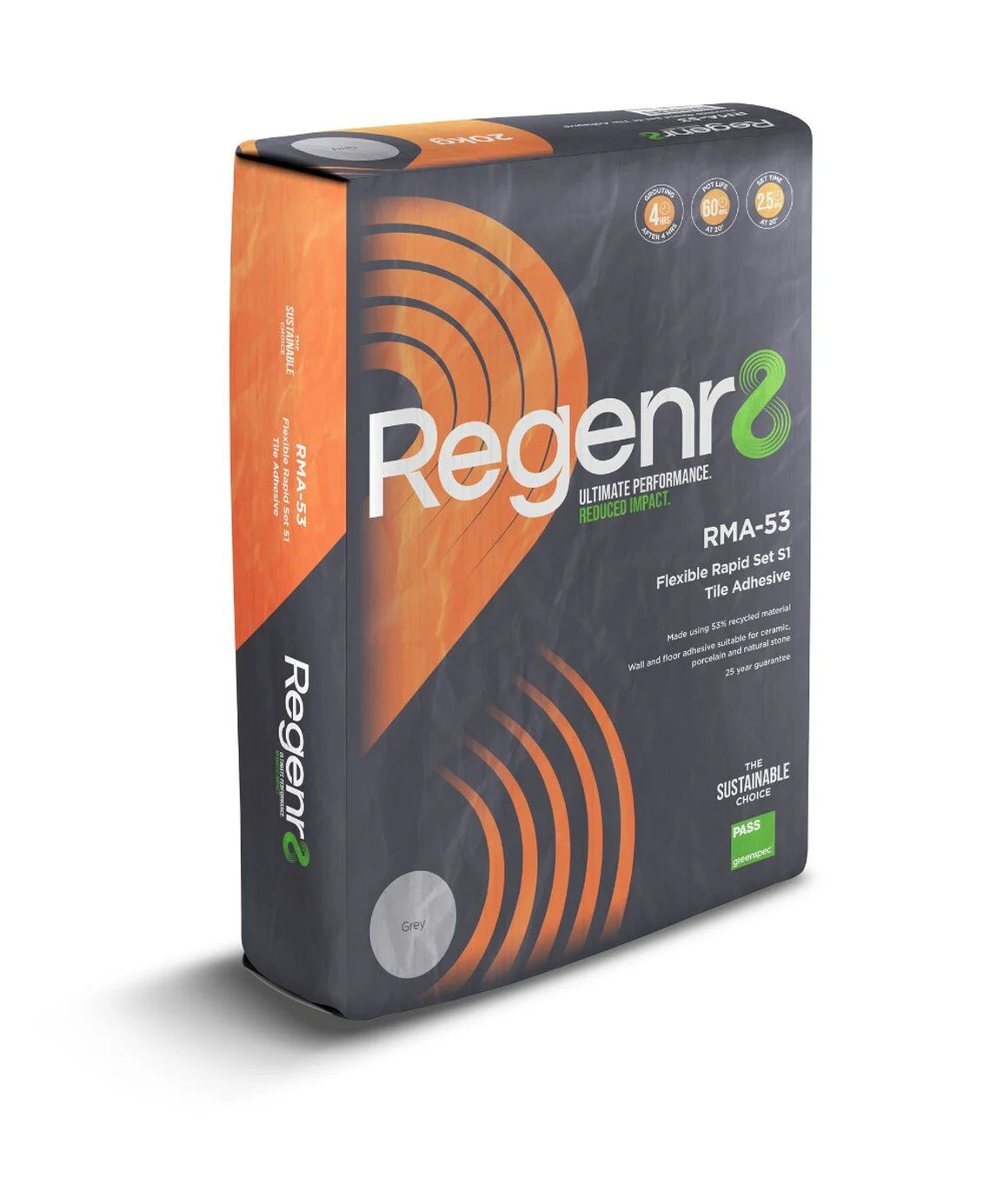 Regenr8 RMA-53 Rapid Grey S1 Adhesive 20kg — Trade Superstore Online