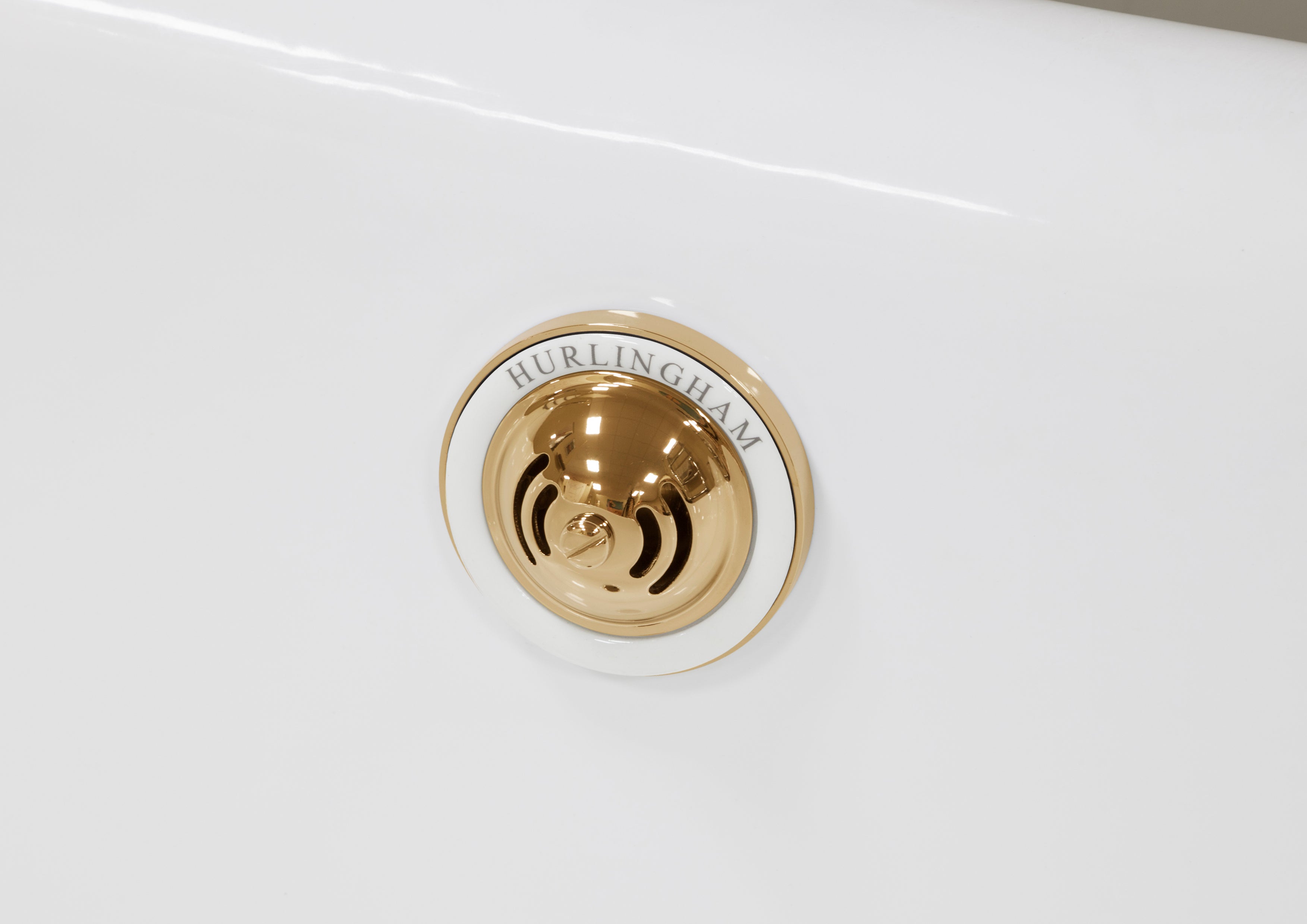 Hurlingham Exposed Bath Click Clack Waste With Overflow Pipe 900x52x58 ...