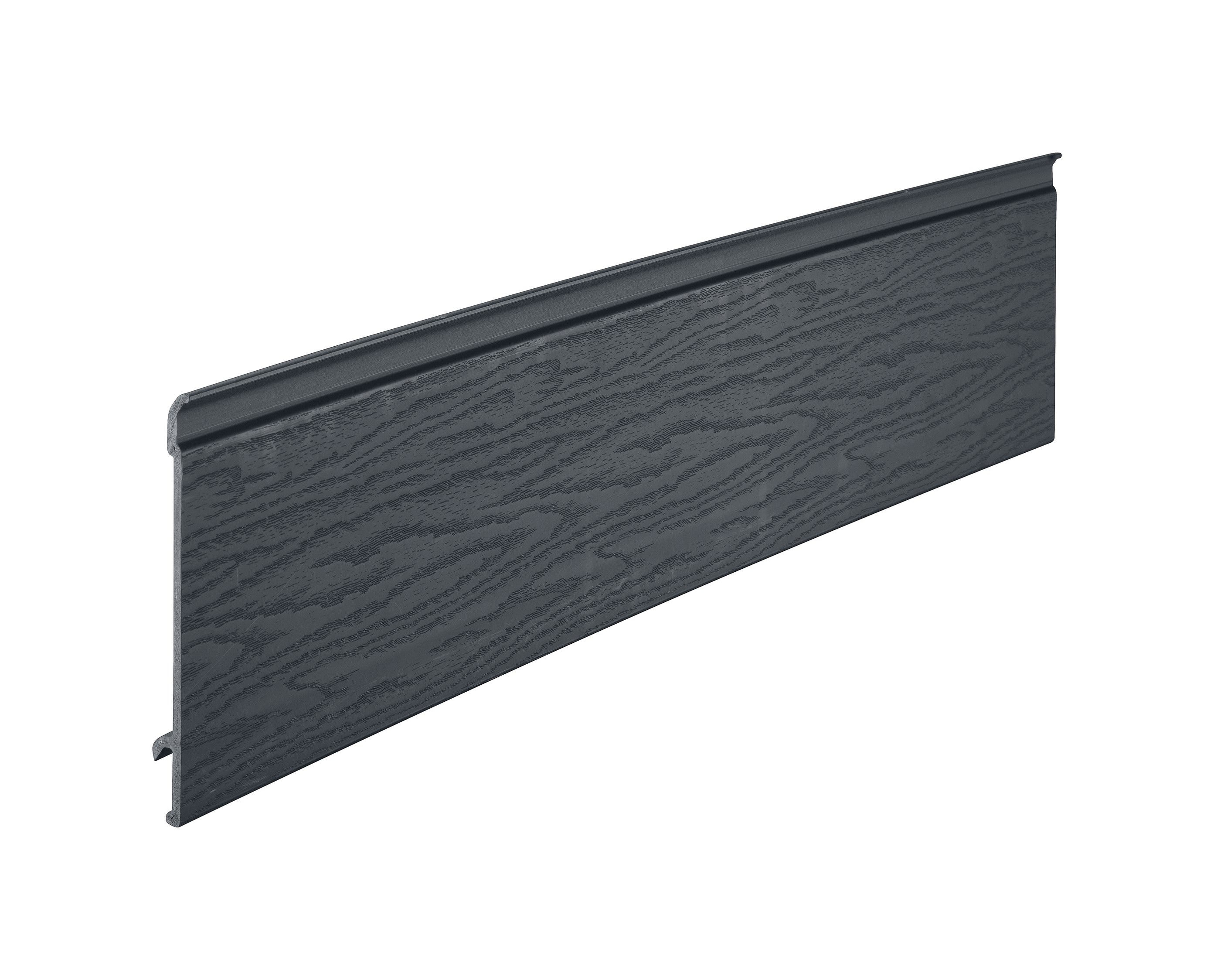 Coastline Horizontal Composite Cladding - Anthracite Grey - 203mm (5m ...