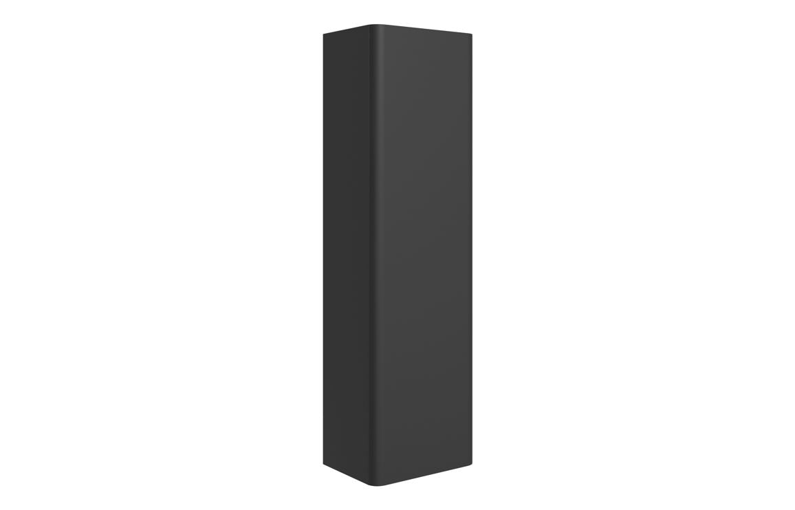 Celeste 350mm Wall Hung 1 Door Tall Unit - Matt Black — Trade ...