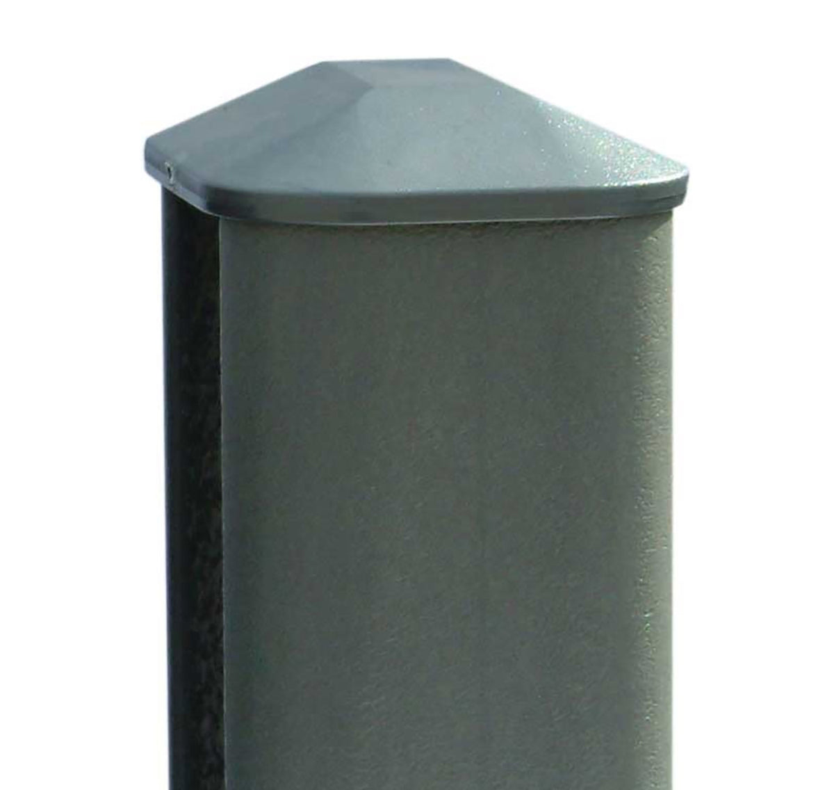 Eco Fence Panel Post (1.8m) - Graphite — Trade Superstore Online