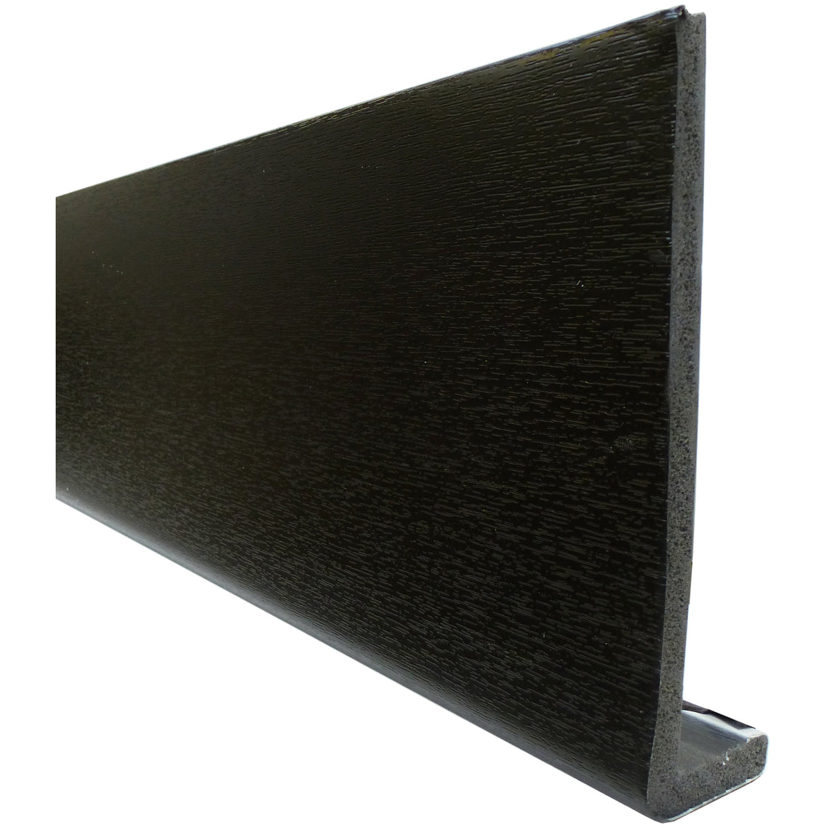 Black Ash Freefoam Square Fascia Reveal Liner 250mm (5m length) — Trade ...