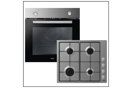 Neue Single Fan Oven and Gas Hob - Pack — Trade Superstore Online