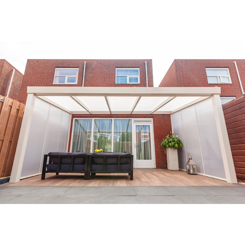 Giallo Aluminium Veranda- Cream — Trade Superstore Online