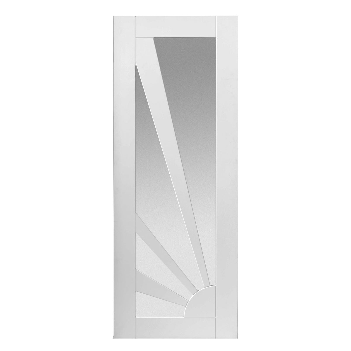 JB Kind Aurora Etched Glazed White Internal Door — Trade Superstore Online