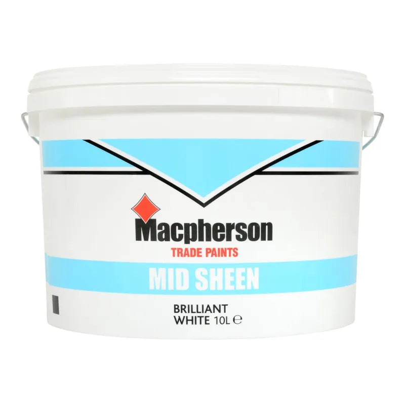 Macpherson Mid Sheen Brilliant White 10L — Trade Superstore Online