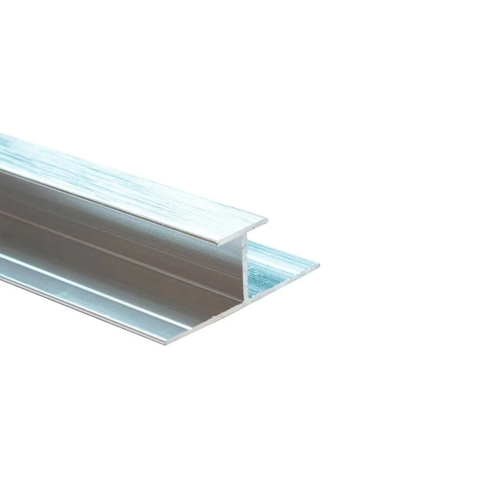 Decortrim – 10.5mm x 2.4m – Metal H Trim – Brushed Metal — Trade ...