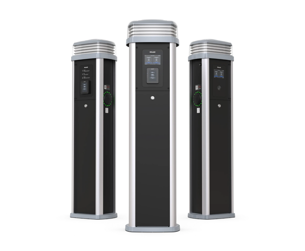 Rolec EV Quantum Contactless Payment EV Charger 22kW 2 x Type 2 Socket ...