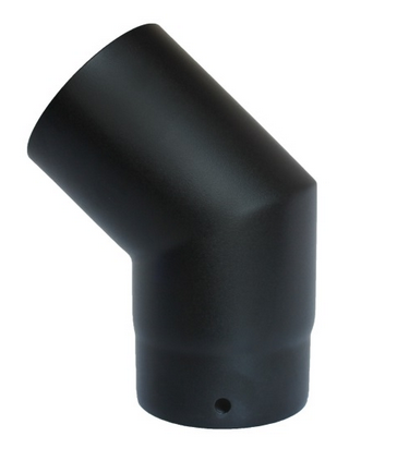 Carron 5'' Stove Pipe 135° Bend (TVE Pipe) — Trade Superstore Online
