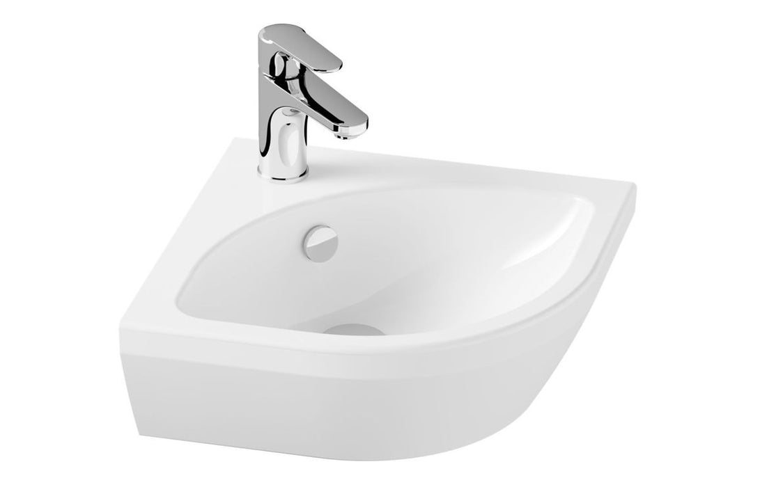 VitrA Integra 565x400mm 1TH Basin w/Overflow - White — Trade Superstore ...