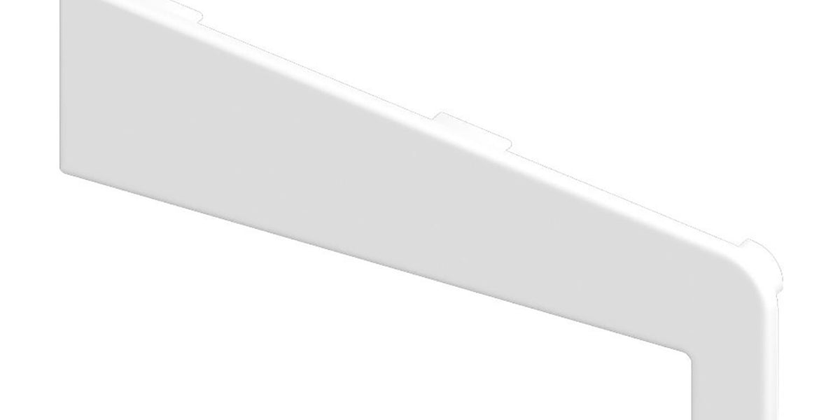 White Smooth uPVC Window Cill End Caps (Pack of 2) 150mm — Trade ...