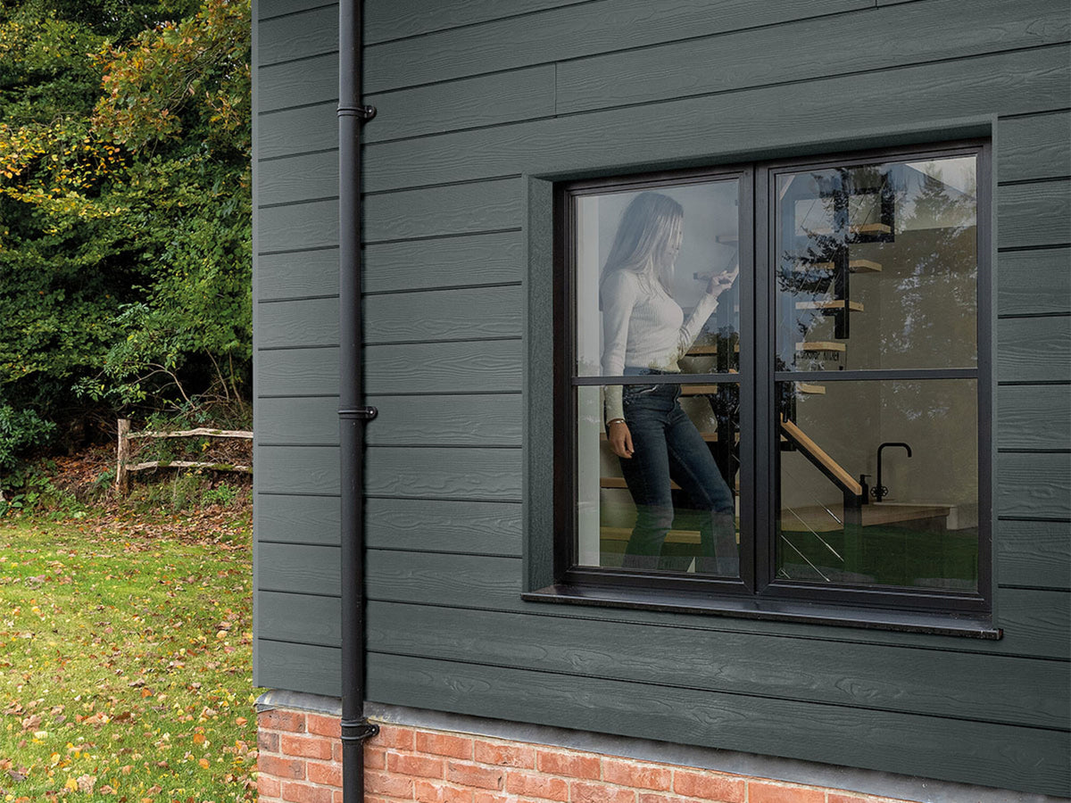 Metal Green Cedral Click Plank - Woodgrain Finish (C75) - 3600 x 186 x ...