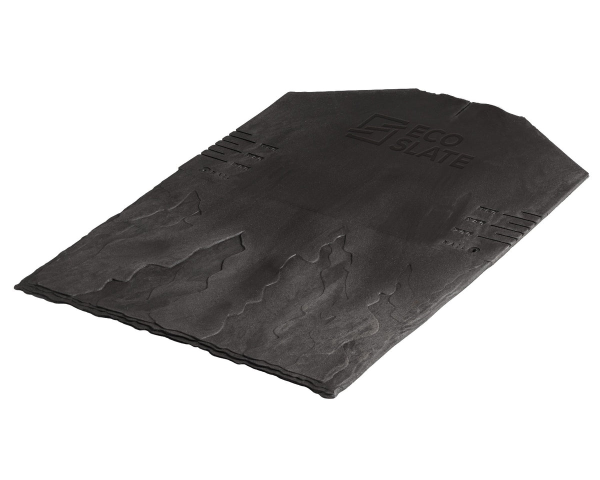 Eco Slate Recycled Plastic Slate Roof Tile GREY – Pack of 16 — Trade ...
