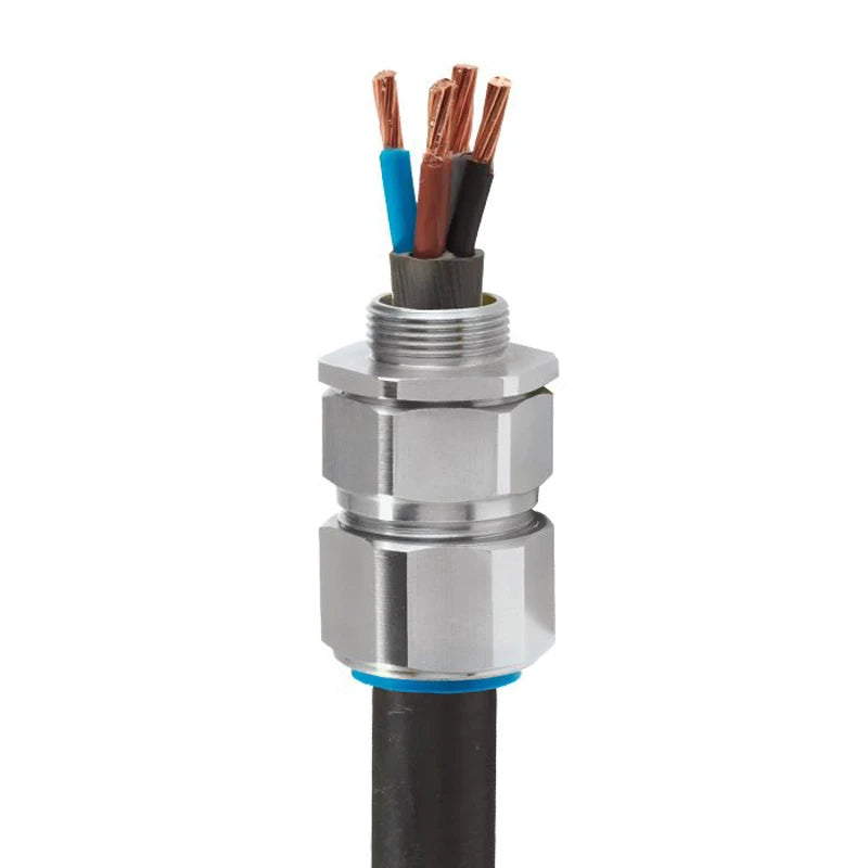 Armoured Cable Gland Pack Outdoor CW50LSF C/W Locknut, Earth Tag+LSOH ...