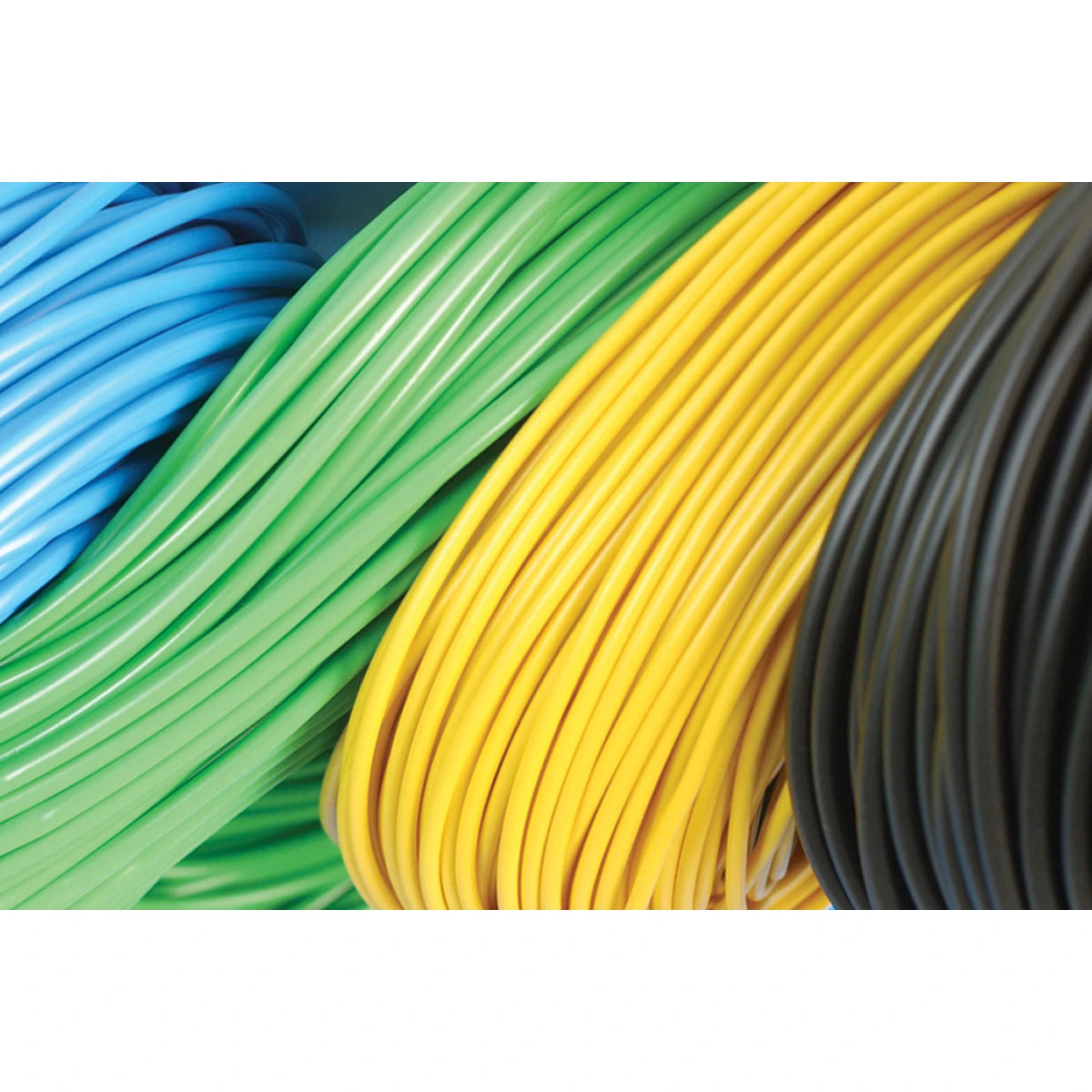 Cable Sleeving 5mm PVC Green/Yellow [Pack=100m] — Trade Superstore Online