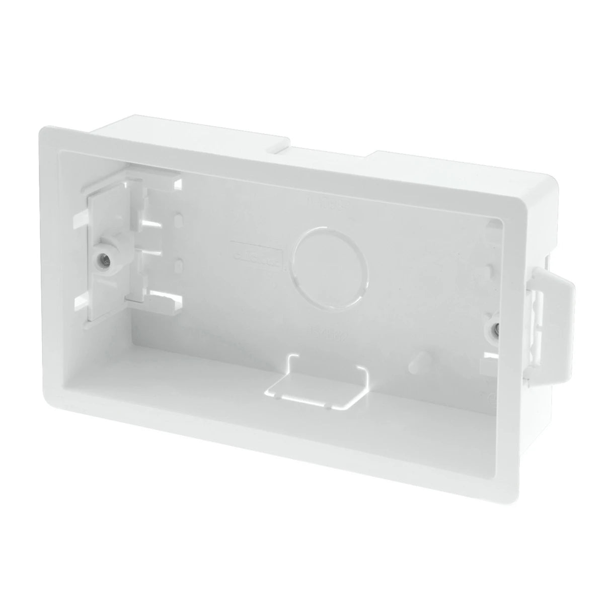 Dry Lining Plasterboard Box 2 Gang 35mm ABS — Trade Superstore Online