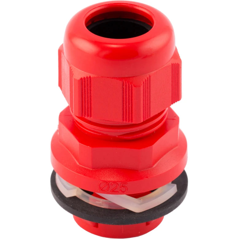 Cable Gland Smartfit M25 Pack=5 25mm Red Polyamide Quick Fitting ...