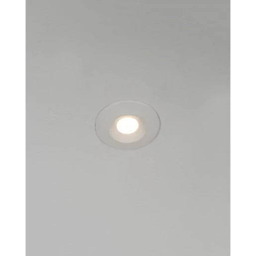 Mimas Mini Led 3W 3000K Fixed Ip65 Downlight White — Trade Superstore ...