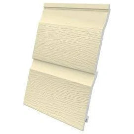 Pale Gold Fortex Double Plank Shiplap Embossed Cladding 333mm (5m leng ...