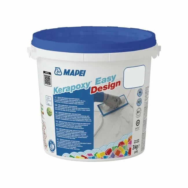 Mapei Kerapoxy Easy Design Silver Grey 111 Grout 3kg — Trade Superstore ...