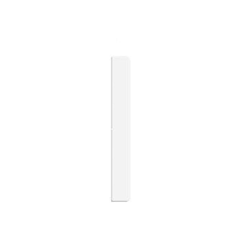 White Freefoam Square Fascia Reveal Liner End Cap 100mm (300mm length ...