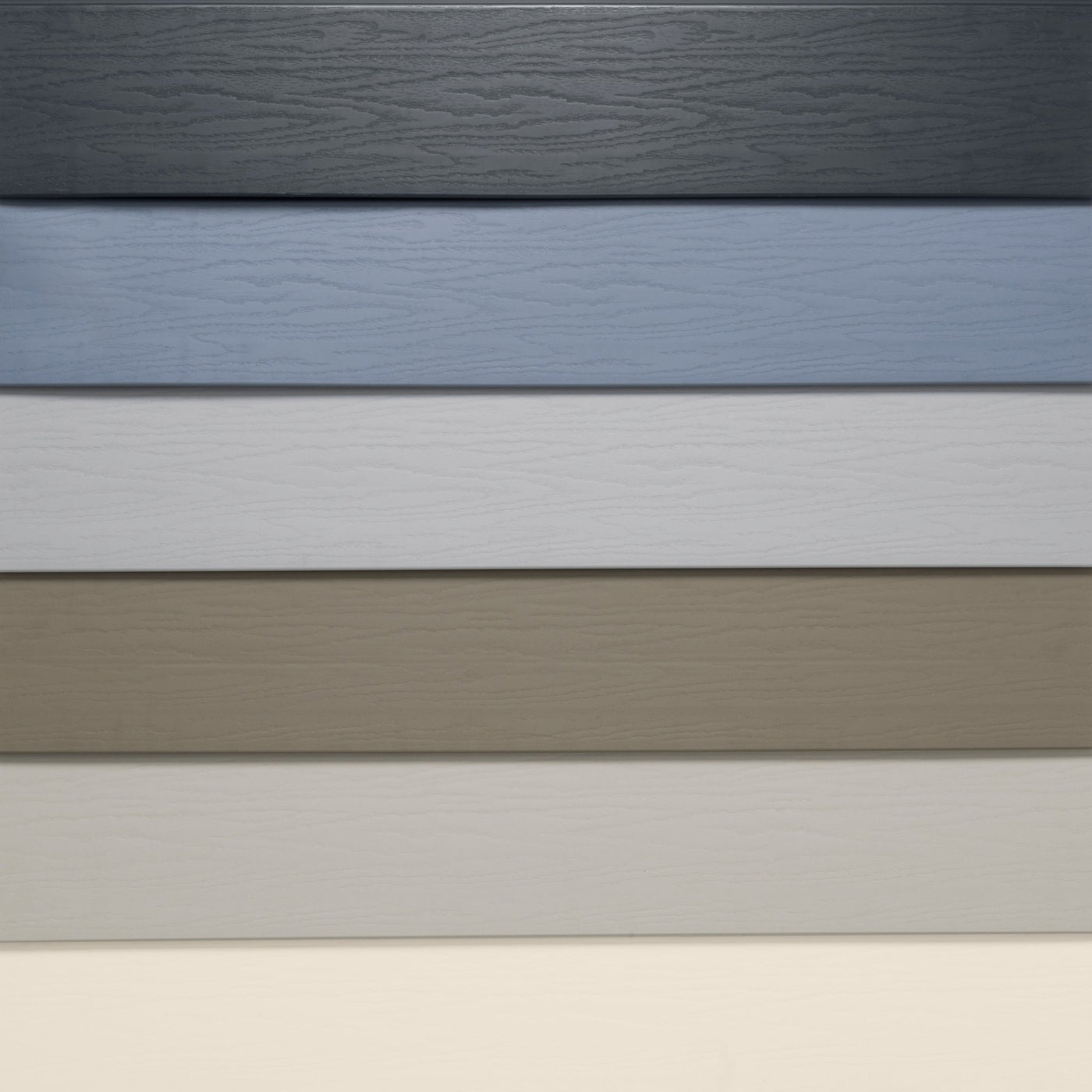 Coastline Horizontal Composite Cladding 203mm (5m length) - Anthracite ...